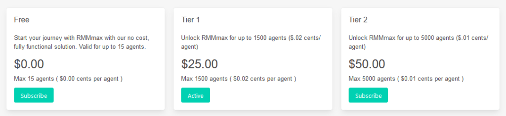 Choose Your Package: Plans and Pricing - RMMmax