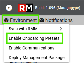 Managing default settings - RMMmax